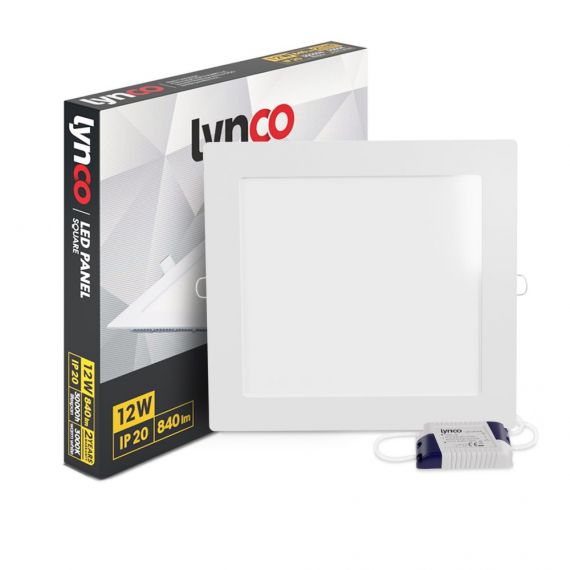 Panel led 12W 3000K ugradni kocka – Elbin elektro